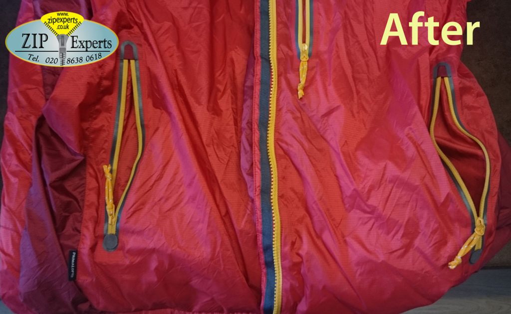 Wind jacket – pocket zip fixed - Zip Experts